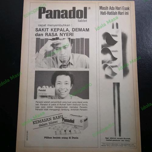 Jual iklan panadol jaman dulu - Iklan jadul copotan majalah lawas original - Kab. Kebumen ...