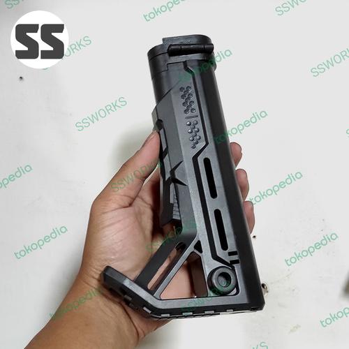 Jual adapter lipat dan popor dcobra m416 - Kab. Malang - SSWORKS ...