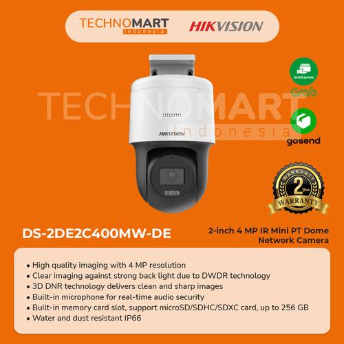 Jual DS-2DE2C400MW-DE - HIKVISION IP CAM MINI PT DOME 4MP IR SUPPORT AUDIO - Jakarta Barat ...
