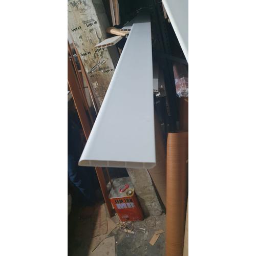 Jual Plin Lantai PVC, List lantai PVC Uk 6,8,10cm, putih polos - 6cm ...