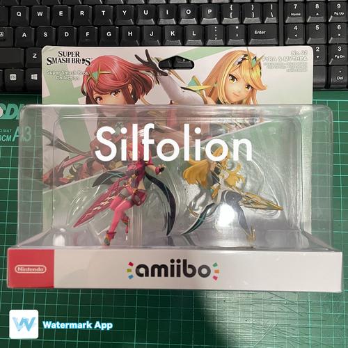Jual amiibo Pyra & Mythra 2in1 Xenoblade Super Smash Bros Nintendo ...