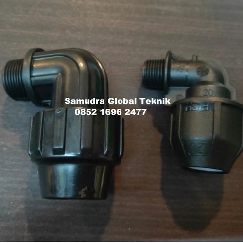 Jual FITING HDPE MALE Thread ELBOW COMPRESSION PP 63×2 MM - Jakarta Barat - Samudra Global ...
