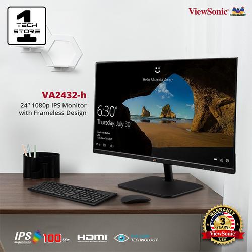 Promo Monitor LED 24" ViewSonic VA2432-H |100Hz |IPS |Full HD |105% ...