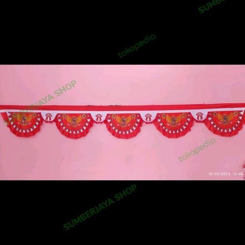 Jual Background Dekorasi Bendera Merah Putih Garuda Matahari Sunuh - 5 ...
