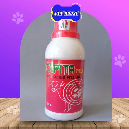 Jual CAPITA SYRUP 250ML - OBAT CACING PITA UNTUK TERNAK SAPI KERBAU ...
