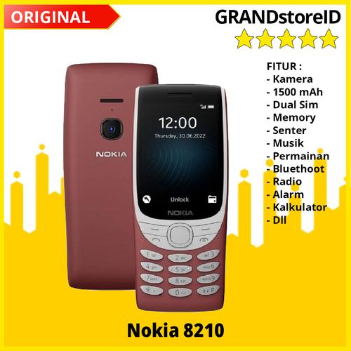 Jual GSI Hp Nokia 8210 Dual Sim 4G 2.8 Inc New - Merah - Jakarta Barat ...