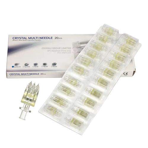 Jual Crystal Needle 5 pin untuk meso injector korea bonus Masker korea ...