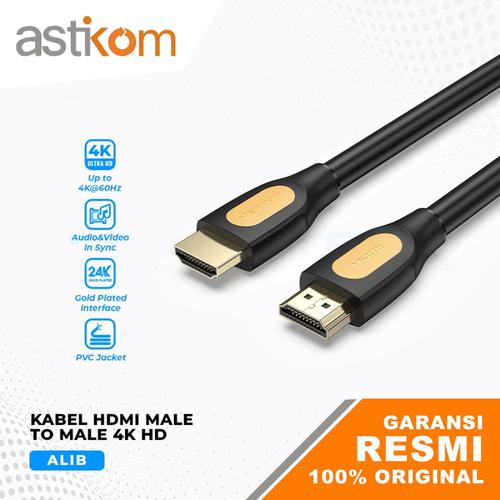 Jual Kabel HDMI Vention ALIB Yellow Label Edition Male to Male 4K HDR ...