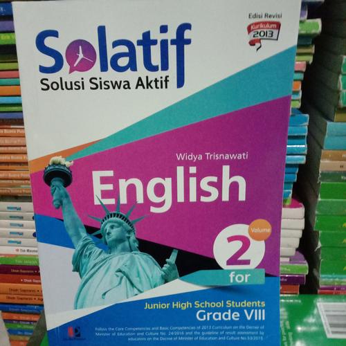 Jual Buku SMP kelas 8, SOLATIF ENGLISH, Media Prestasi - Jakarta Timur ...