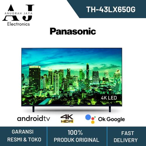 Jual Panasonic Android TV 43 inch UHD 4K Panasonic 43LX650G | TH ...