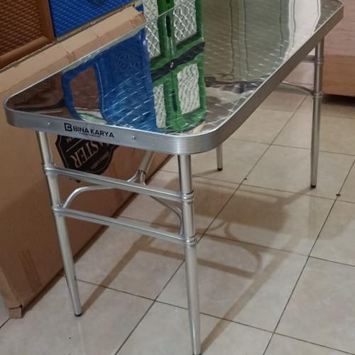 Jual meja lipat alumunium 80x60x75cm - Kota Denpasar - DNPLASTIK28 ...