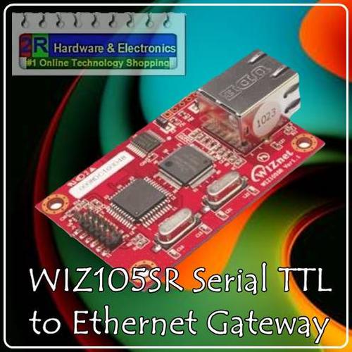 Jual WIZ105SR Serial TTL to Ethernet Gateway - Kota Surabaya - 2R Hardware & Electronic | Tokopedia