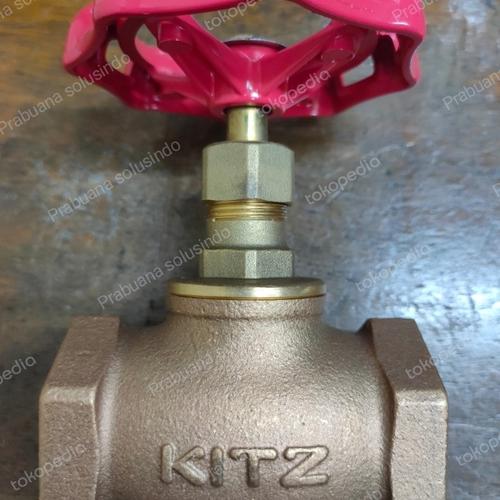Jual GLOBE VALVE KUNINGAN KITZ 1 INCH DRAT #150 - Jakarta Barat ...