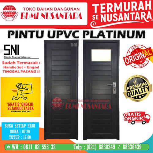 Jual Pintu PVC Tebal BLACK PLATINUM Special Edition 70x200 PINTU UPVC ...
