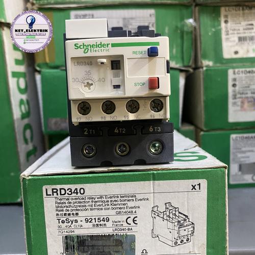Jual Thermal Overload Relay LRD 340 Schneider - Jakarta Pusat - Ket ... Jual Thermal Overload Relay LRD 340 Schneider - Jakarta Pusat - Ket ...