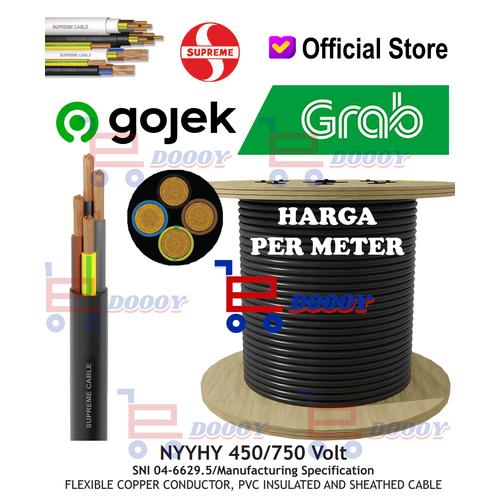 Jual SUPREME 4 X 4 NYYHY NYMHY KABEL LISTRIK SERABUT 4X4 POTONGAN HITAM - Jakarta Barat - edOOOy ...
