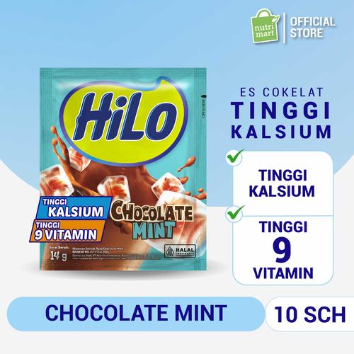 Promo HiLo Chocolate Mint 10 Sachet - Minuman dengan Cokelat Tinggi ...