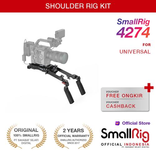 Promo SmallRig Shoulder Rig Kit Pro 4274 VCT-14 Quick Release Handle ...