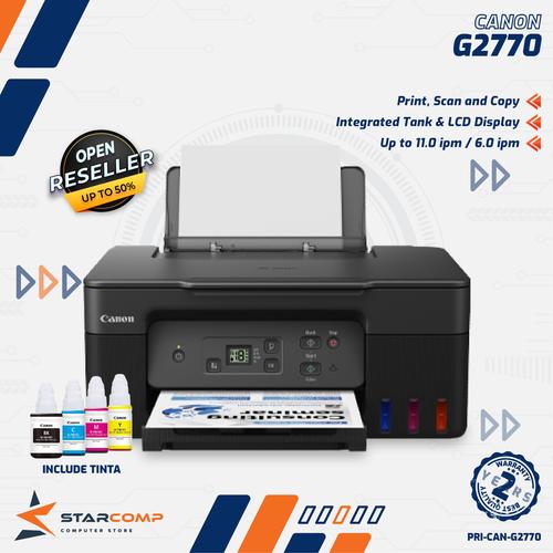 Promo Printer Canon Pixma G2770 Print Scan Copy LCD Display G 2770 ...