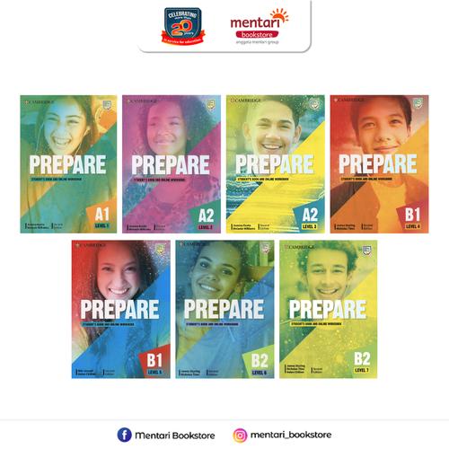 Jual Cambridge Prepare with Online Workbook 2nd Edition | Bahasa ...