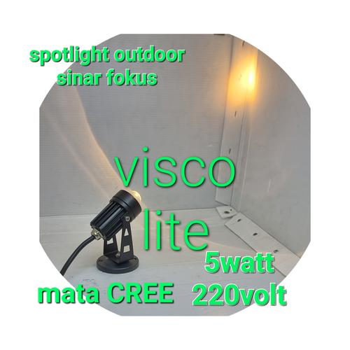 Jual spotlight dinding gedung led 5watt 5w / sorot tiang tugu fokus 5 ...