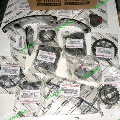 Jual Timing Kit Set Timing Chain Full Set Hilux fortuner innova Diesel ...