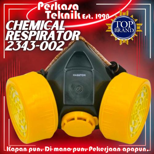 Jual Masker Kimia Double HASSTON 2343-002 Chemical Respirator - Kota ...