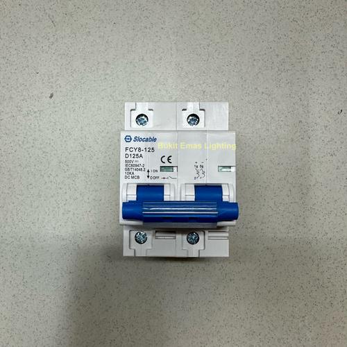 Jual MCB DC 2 Pole 125A 500V Slocable - Jakarta Barat - Bukit Emas ...