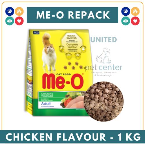 Jual makanan kucing MEO REPACK 1 KG chicken seafood gourmet beef me-o ...