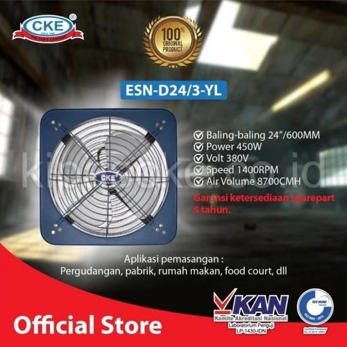Jual CKE Exhaust Fan 24 Inch ESN-D24/1 220 Volt Kipas Eksos Blower ...