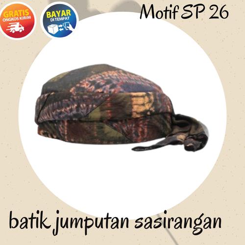 Jual Peci Batik Jogokariyan Motif Jumputan Sasirangan SP 26 Kopiah ...