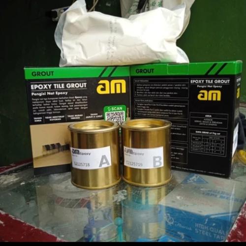 Jual am55 nat epoxy tille grout warna Black - Jakarta Timur - Am ...