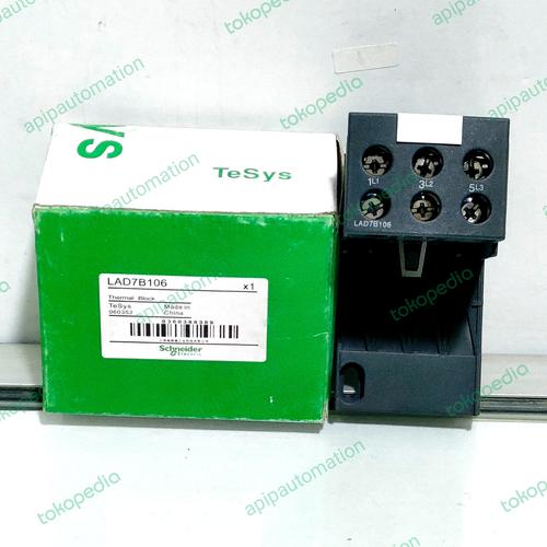 Jual SCHNEIDER LAD7B106 THERMAL OVERLOAD RELAY-TERMINAL BLOCK - Kab ...