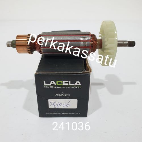 Jual ARMATURE ANGKER UNTUK MESIN GERINDA LACELA 241036 MOTOR ANGLE ...