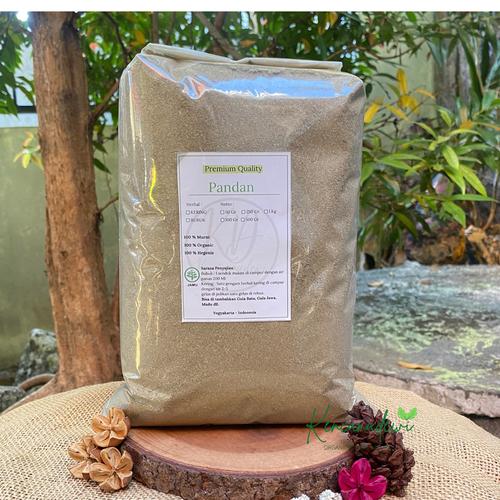 Jual Daun pandan wangi bubuk murni 100% asli - Pandan leaf powder ...