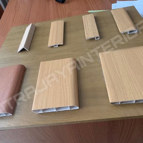 Jual List aksesoris lantai PVC plint adaptasi siku ending - Plint 10cm ...