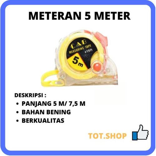 Jual METERAN GULUNG/ METERAN ROLL TRANSPARAN UKURAN 5 METER - BUBBLE, 5 ...