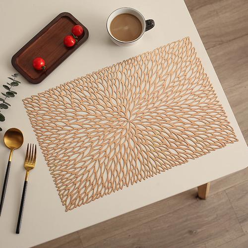 Promo Tatakan Piring Alas Alat Makan Table Mat Premium PVC Bentuk ...