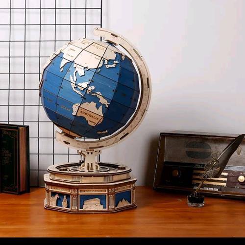 Jual Puzzle susun puzzle 3D globe peta dunia lego susun puzzle mainan ...