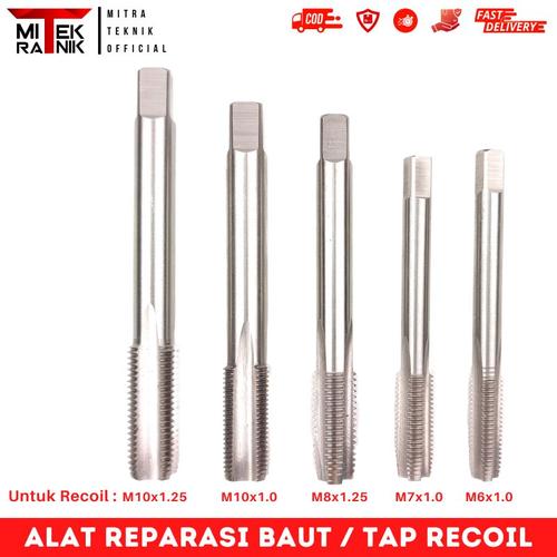 Jual Alat Reparasi Drat Rusak Tap Recoil Untuk Baut 10 11 12 14 Recoil Busi - Drat Baut 10 - Kab ...