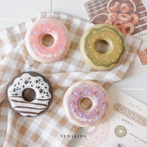 Jual Nema kids donuts set / mainan kayu donat wooden toys - Kota ...