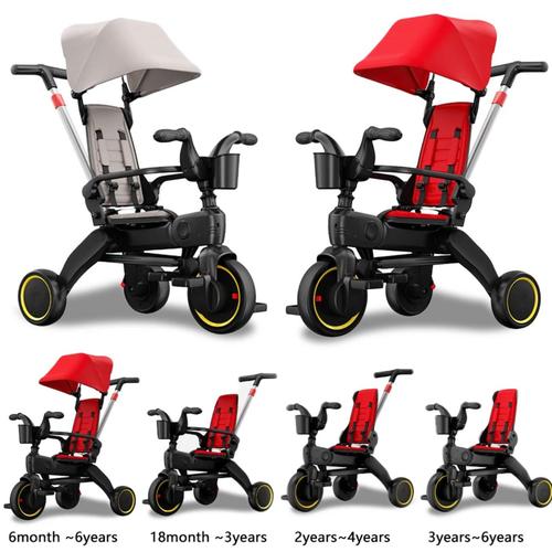 Jual Sesama Batam Sepeda Roda Tiga Tricycle Stroller Lipat Kecil Cabin ...