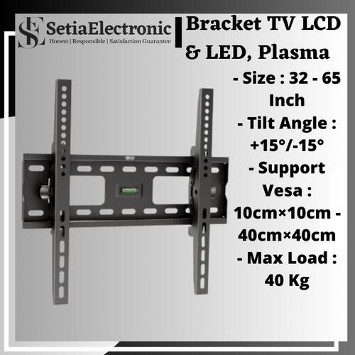 Jual Bracket TV LED 32 - 65 inch, Bracket TV 32 40 43 50 55 60 65 Inch ...