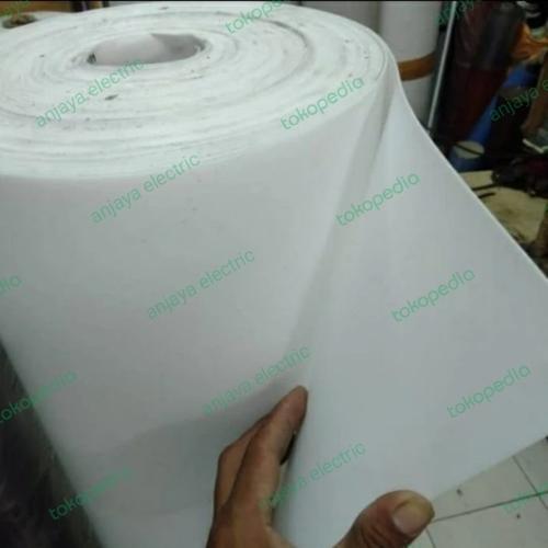 Jual teflon PTFE sheet 12mm x 100cm x 100cm PTFE lembaran tebal 12mm ...