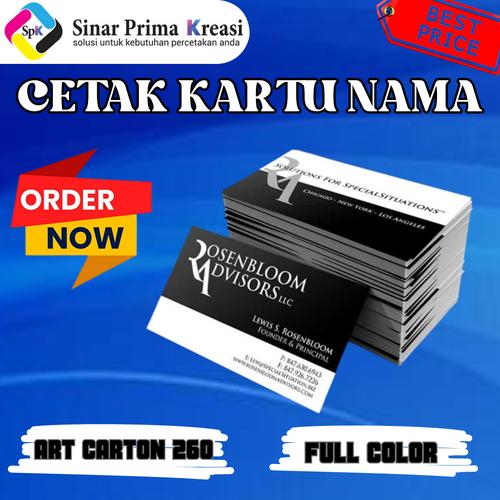 Jual Cetak Kartu Nama | Print Kartu Nama MURAH | 1 Sisi / 2 Sisi Full ...