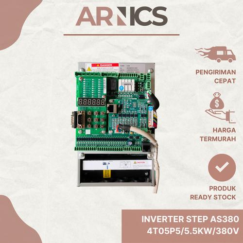 Jual STEP Inverter AS380 4T05P5 5.5KW Non Protocol / Sparepart Lift1 ...