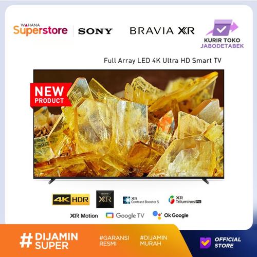 Promo Sony X90L LED Bravia XR 4K UHD HDR Smart Google TV 65 inch - XR ...