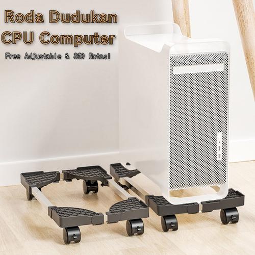 Jual Roda Dudukan Tatakan Roda Kaki CPU Desktop Computer Lemari Kulkas ...