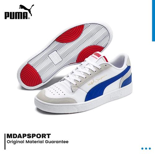 Jual Sepatu Puma Ralph Sampson White Blue Original - Biru, 40 - Kota ...