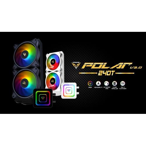 Promo PRIME POLAR 240T V2.0 ARGB - Liquid Cpu Cooler Cicil 0% 3x ...